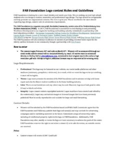 FAB Logo contest Rules and Guidelines – Fredericksburg Area Builders ...
